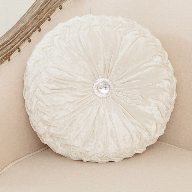 Decorative Soft Round Cushion Throw Pillow | Chronos Stores
